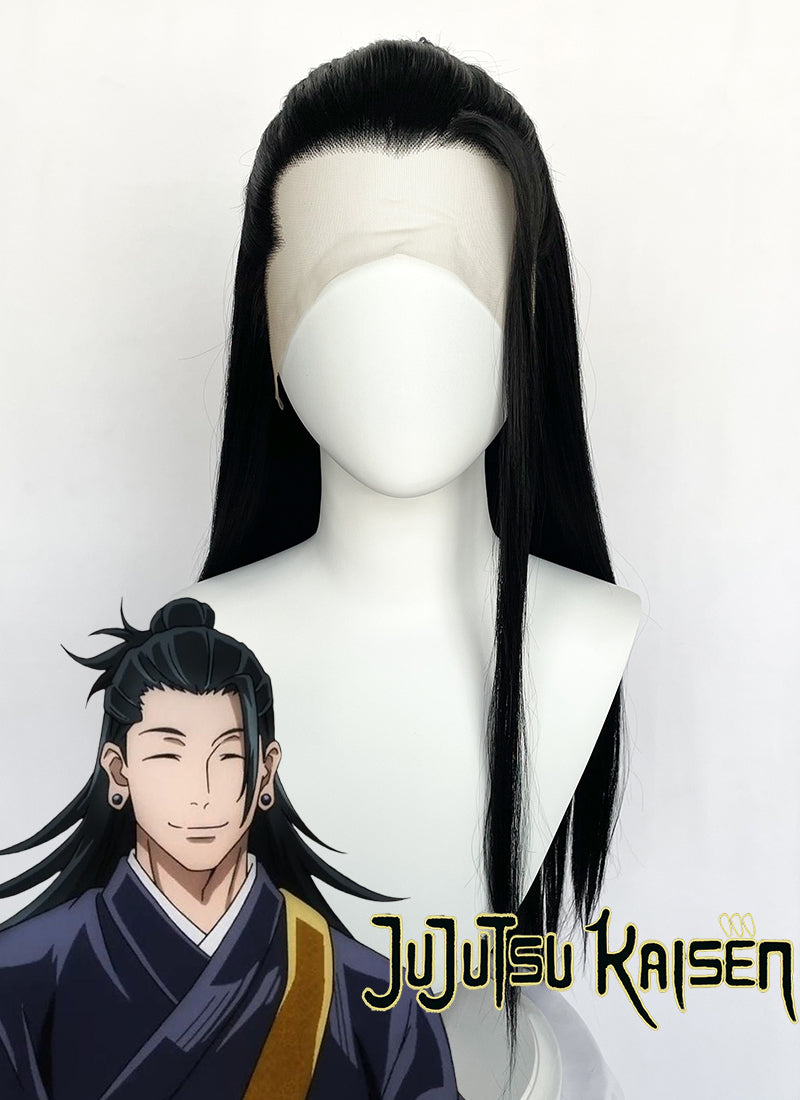 Jujutsu Kaisen Suguru Geto Black Braided Lace Front Synthetic Wig LF21 ...