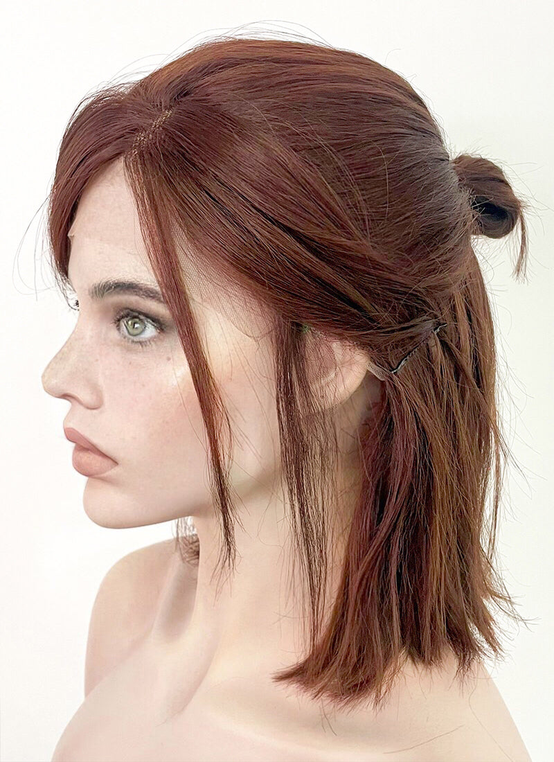 The Last of Us Ellie Williams Wavy Brunette Lace Front Wig LW4018 ...