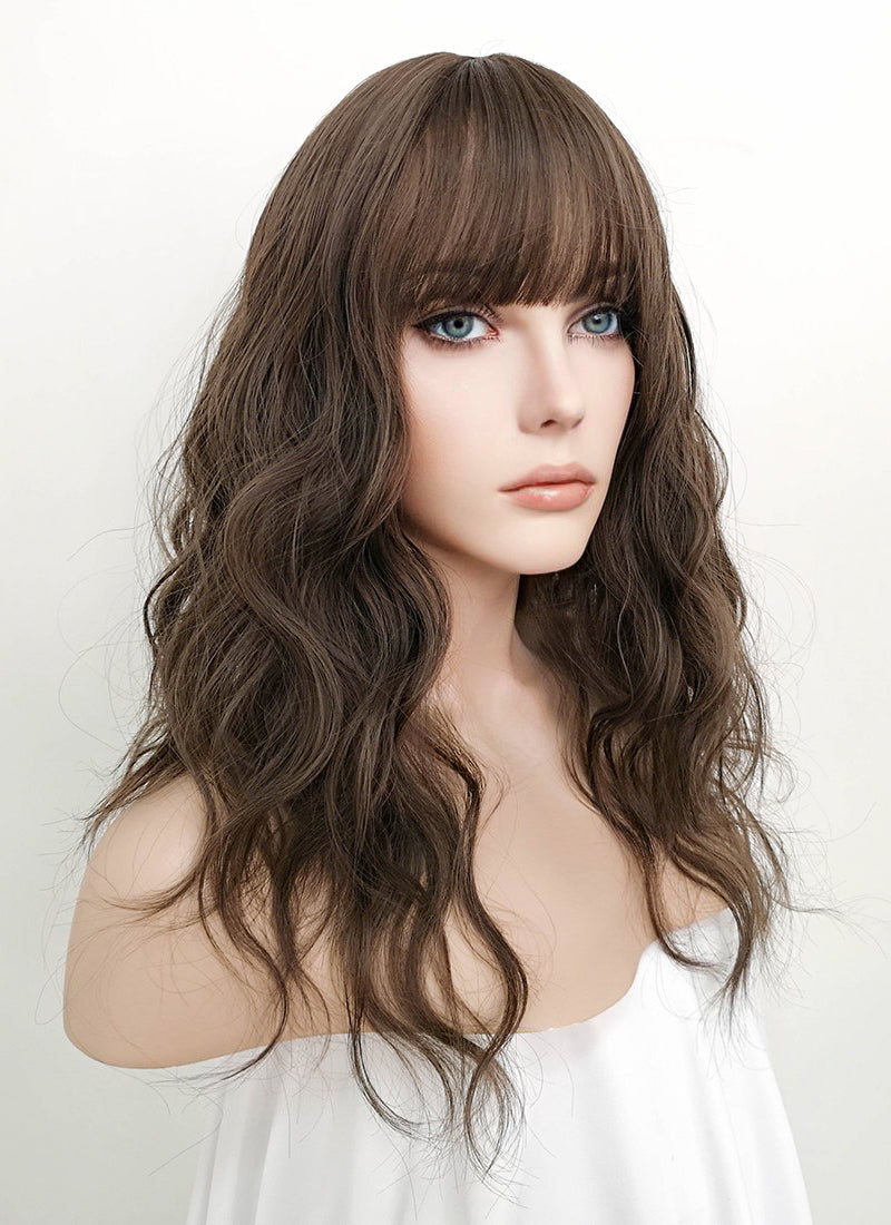 Long Wavy Brunette Cosplay Wig NS065 – CosplayBuzz