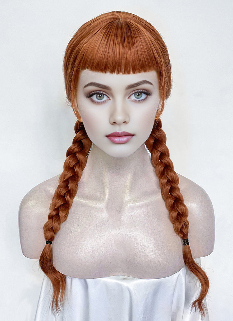 Wednesday Agnes DeMille Ginger Synthetic Wig | Cosplaybuzz – CosplayBuzz