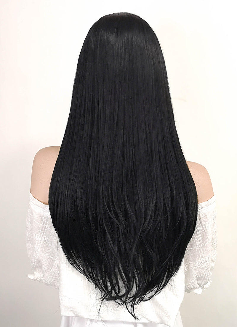 Marvel X-Men Lilith Cosplay Long Straight Jet Black Lace Front Wig LF0 ...