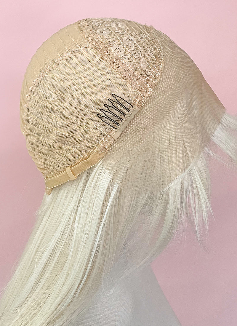 Barbie Long Straight Platinum Blonde Lace Front Synthetic Hair Wig LF6 – CosplayBuzz
