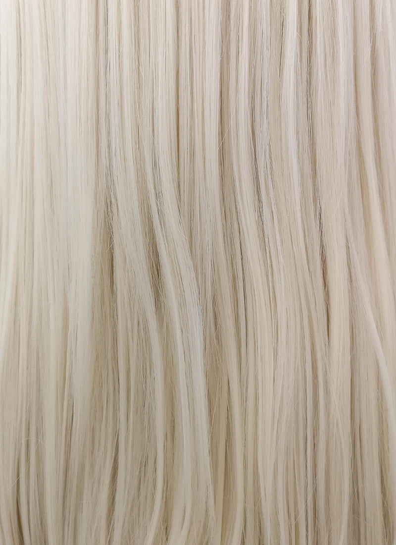 Long Straight Platinum Blonde Lace Front Synthetic Hair Wig LW150D – CosplayBuzz