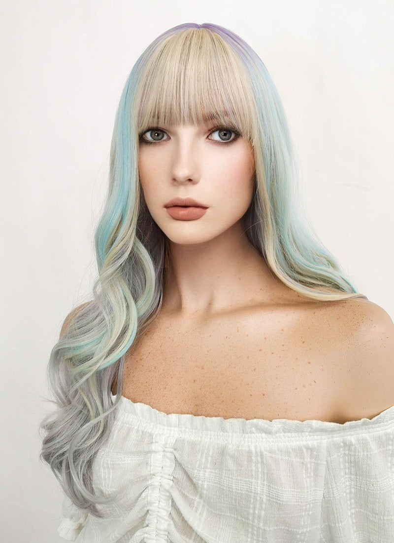 Long Wavy Multi-Color Cosplay Wig TB1634 – CosplayBuzz