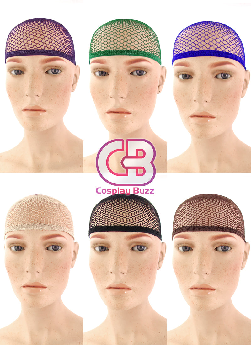Stylish Fishnet Elastic Wig Cap Black / Yellow / Coffee – CosplayBuzz